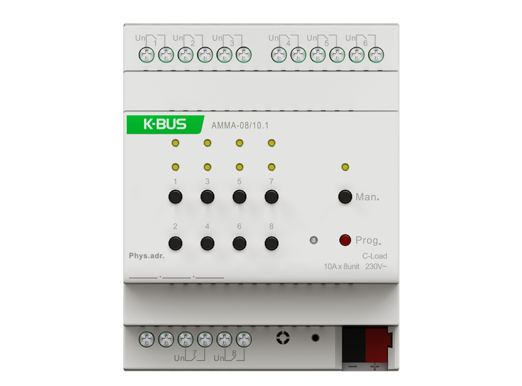 KNX Multi-function Actuator, 8 Fold - AUCO Limited